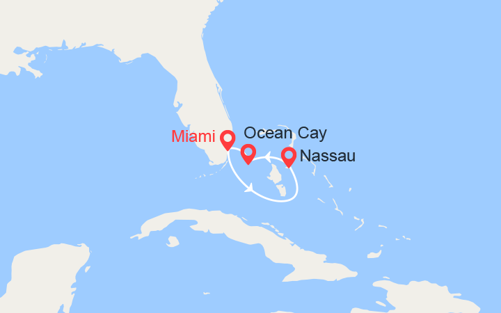 Croisière Escapade aux Bahamas : Nassau, Ocean Cay avec MSC Croisières ...