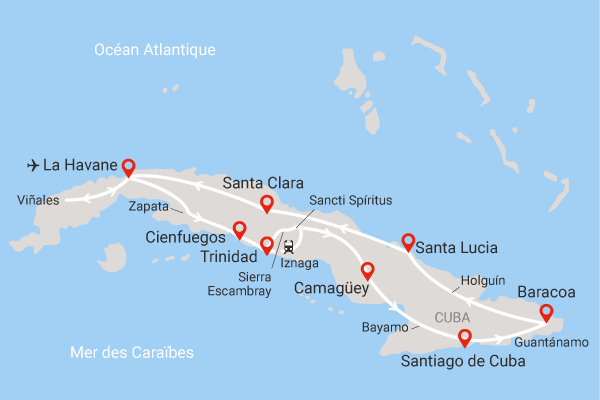 Circuit Le Grand Tour de Cuba, de La Havane à Santiago Cuba - Promovacances